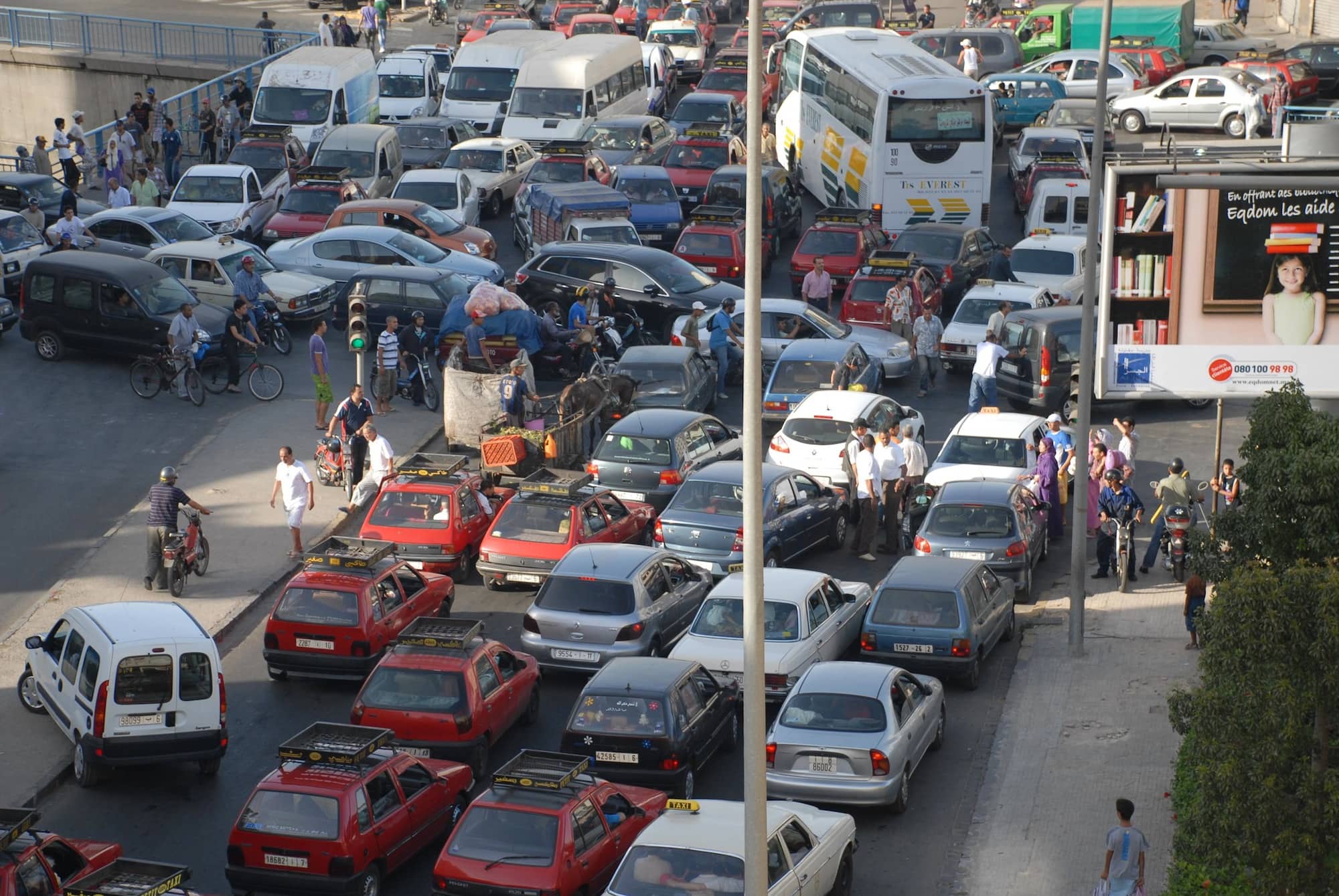 Embouteillage-circulation-Casablanca-Aicpress6 - Tomobila.ma